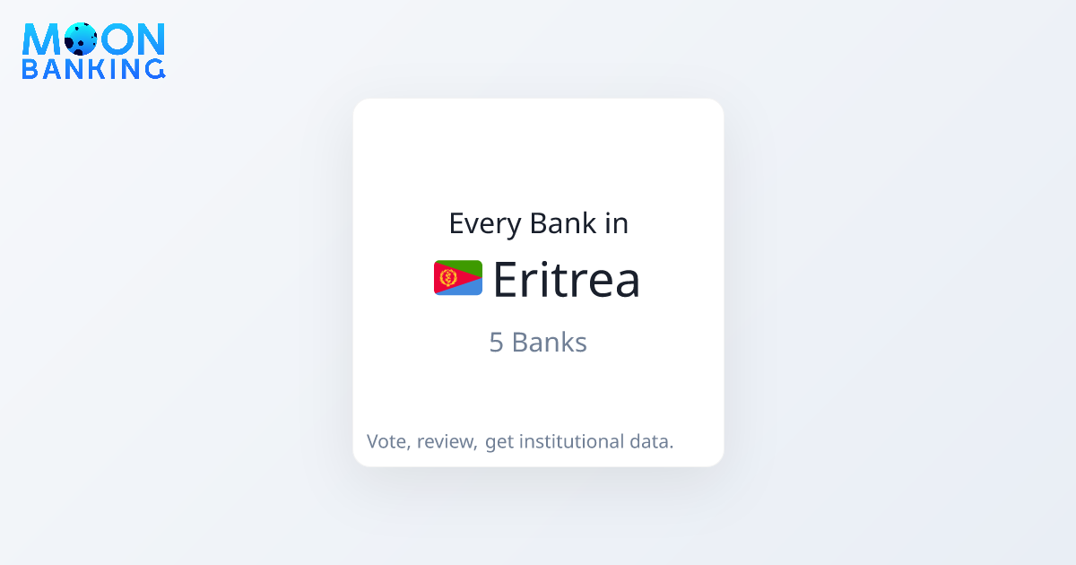 Eritrea Banks | Full List & Institutional Profiles